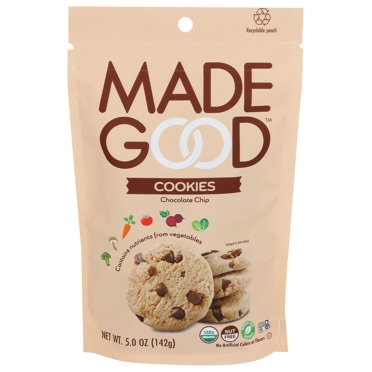 Made Good Organic Nut Free Soft Baked Mini Chocolate Chip Cookies, 4.25 ...
