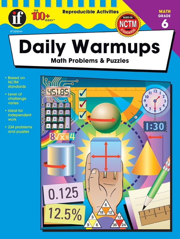 The 100 Series Daily Warmups Grade 6 Math Problems Puzzles the-100-series-daily-warmups-grade-6-math-problems-puzzles