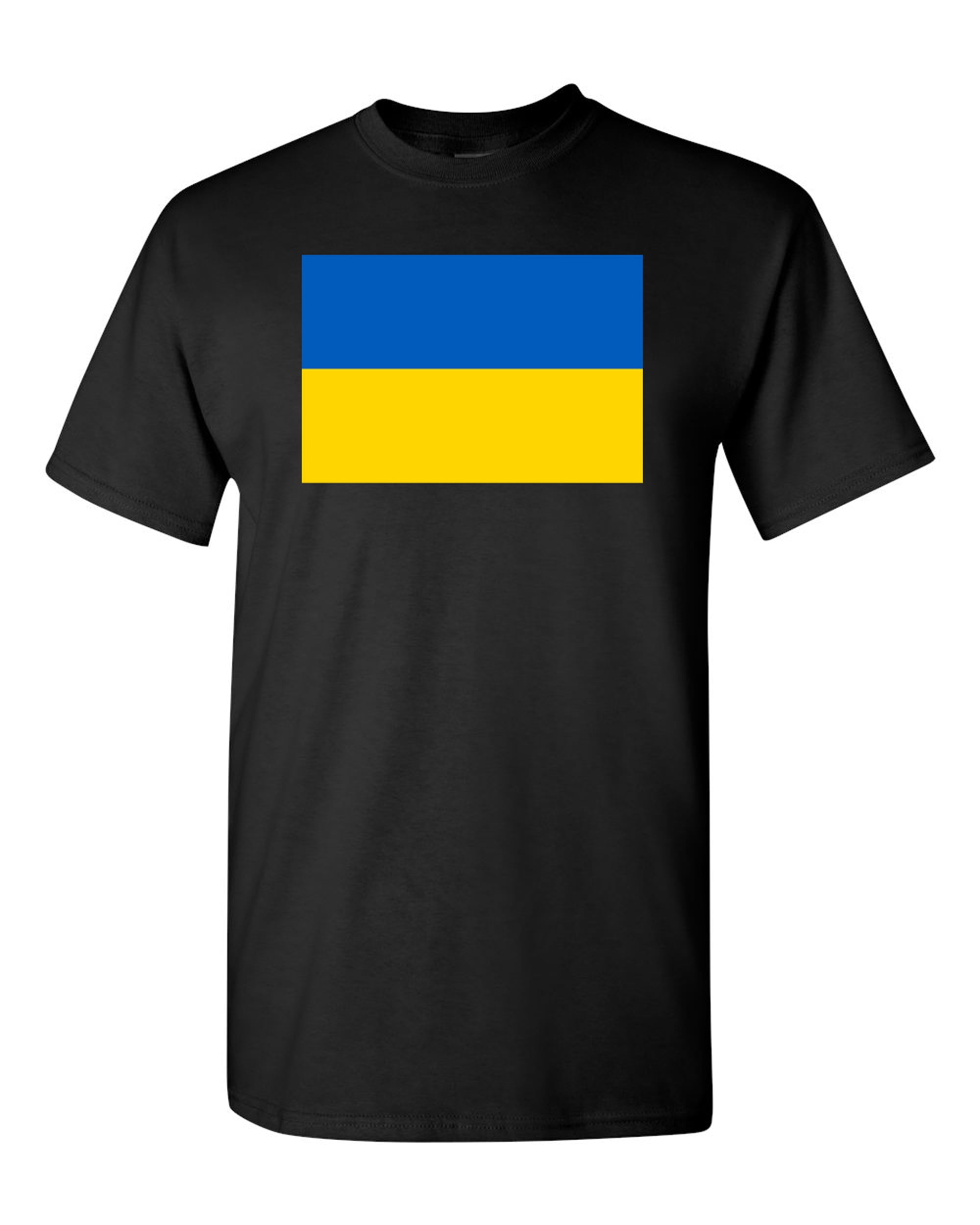 Ukraine Country Flag Adult DT T-Shirt Tee - Walmart.com