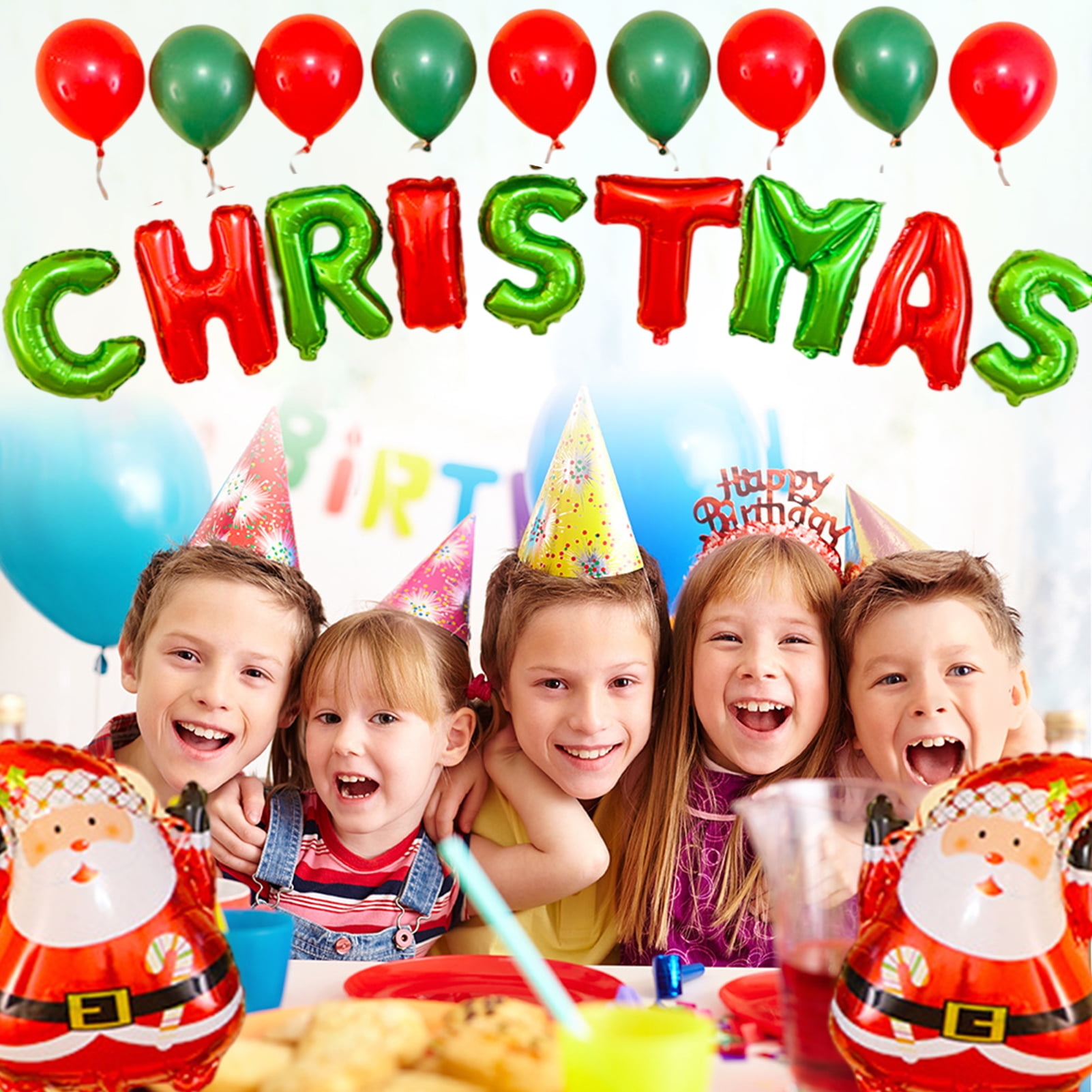 UDIYO 1 Set Birthday Decorations Birthday Decorations, Balloon Set Anti ...