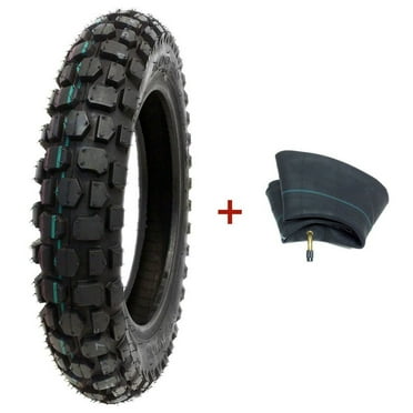 Kenda K784 Big Block Dual Sport Adventure Front Tire 90/90x21 (54T) Tube/Tubeless for KTM 400 ...