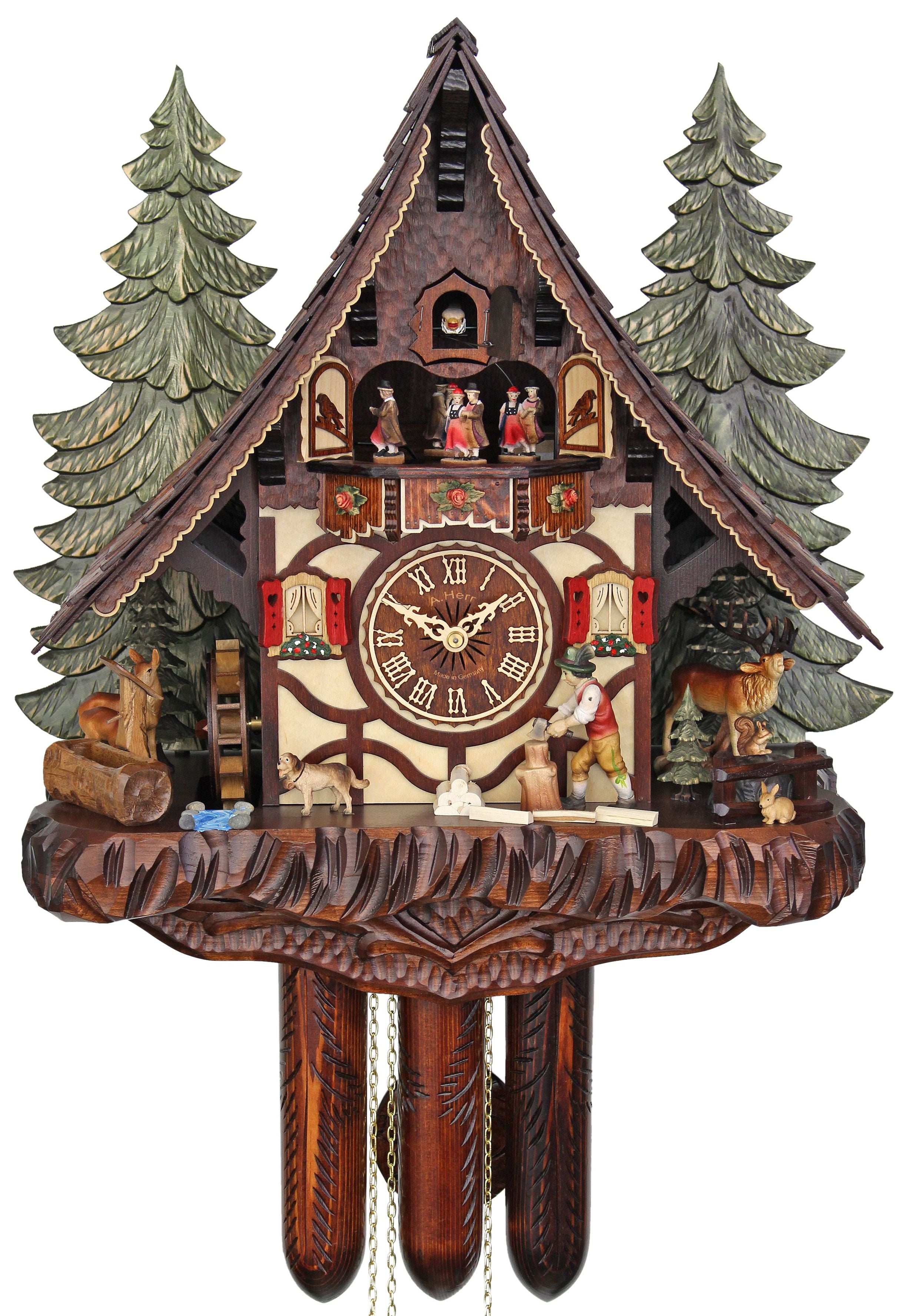 HerrZeit by Adolf Herr Cuckoo Clock - Hans The Woodchopper - Walmart.com
