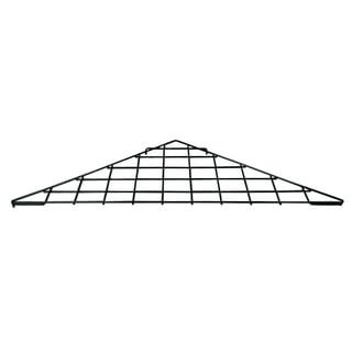 HSS Extra Wire Shelf 16"x48", Fits 1" Pole Diameter, Black, Capacity ...