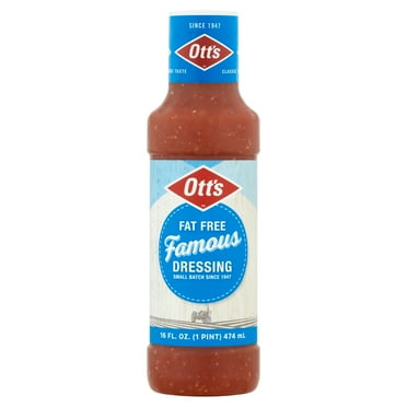 Ott's Original Famous Salad Dressing, 16 fl oz Bottle - Walmart.com