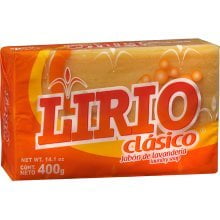 Lirio Yellow Amarillo Cloth Laundry Soap Jabon 400G EA MADE in MEXICO ...