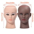 Bald Mannequin Head Female Professional Cosmetology Training Head Bald ...