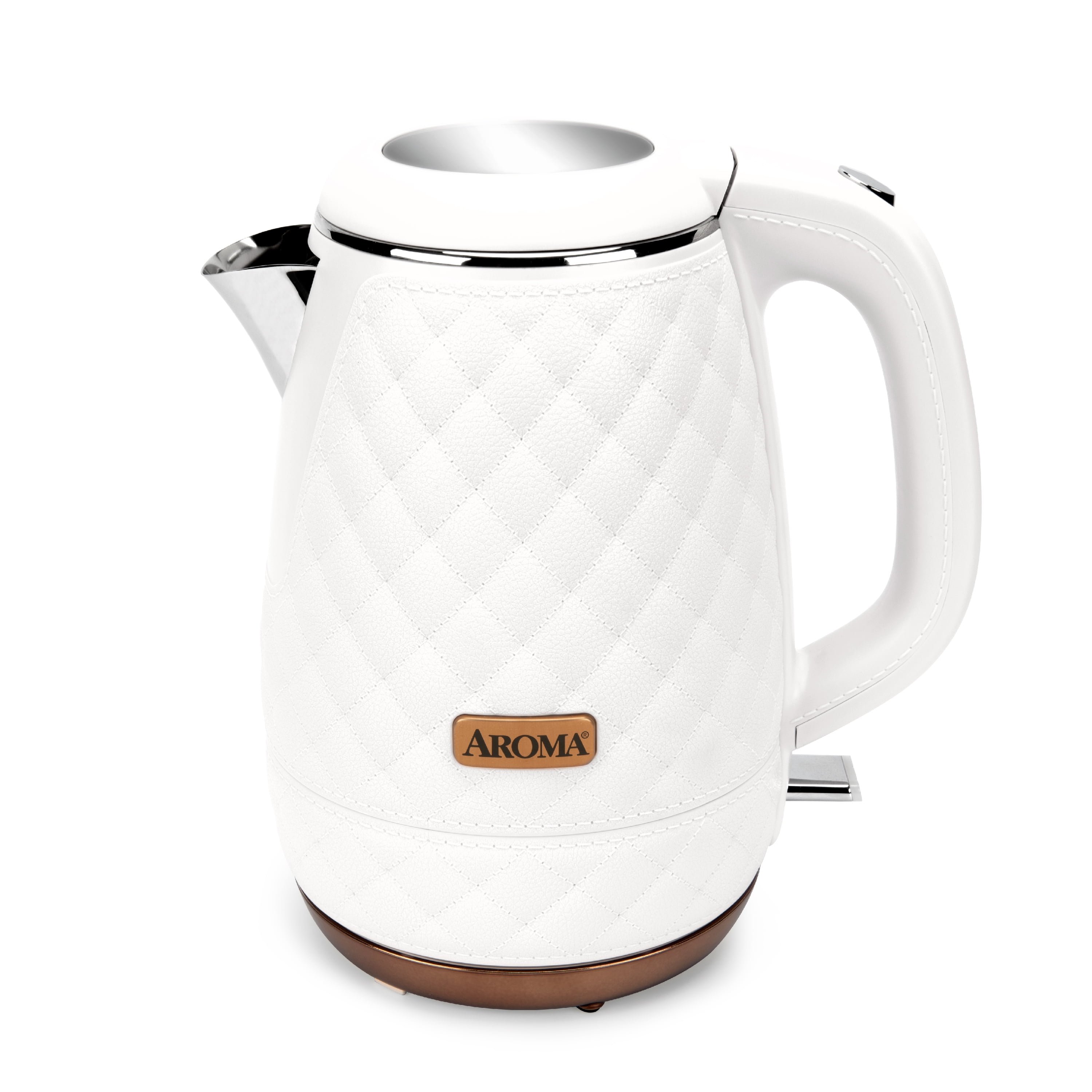 AROMA® Professional 1.5L / 6-Cup Stainless Steel Quilted Electric ...