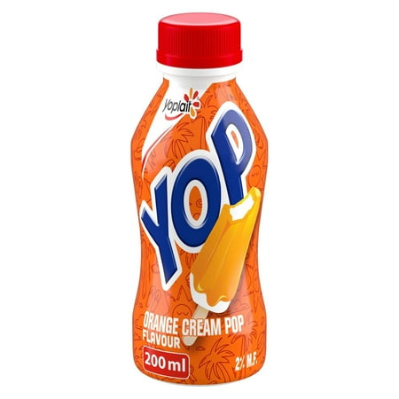 Yop by Yoplait Orange Cream Pop Drinkable Yogurt Limited Edition ...