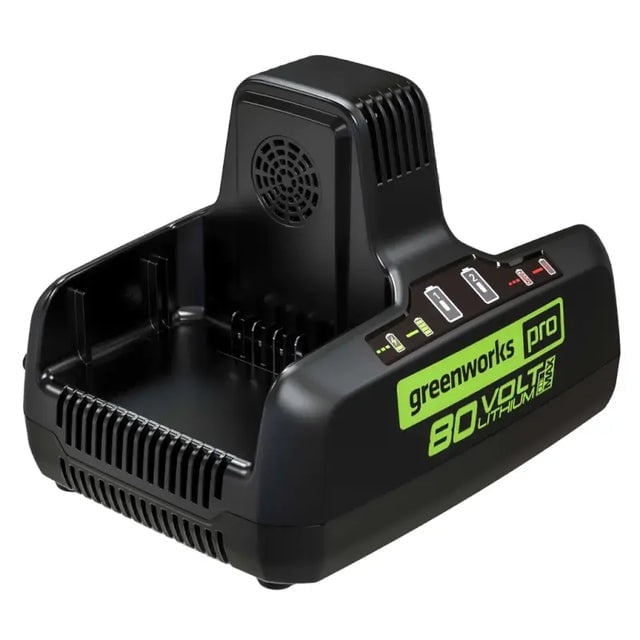 Click here for Greenworks 80v Dual Port Rapid Charger prices
