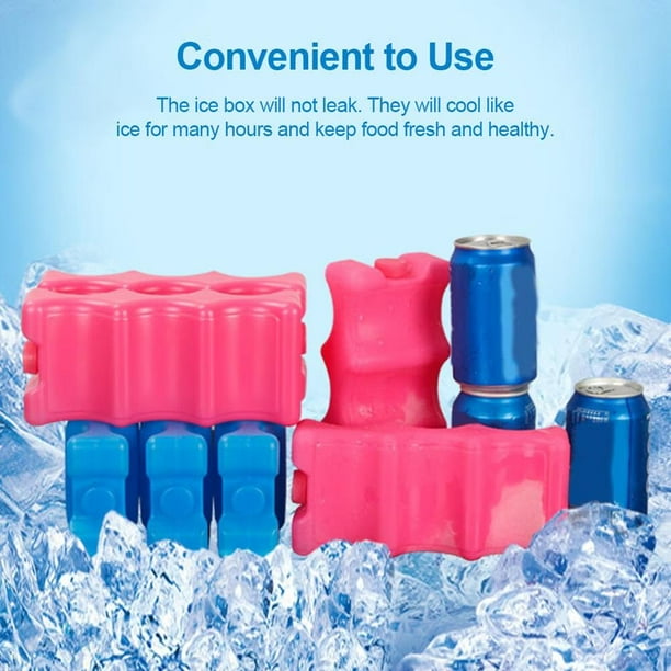 EASTIN Reusable Ice Pack Cooler Water Injection Box for Picnic Travel ...