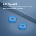 60 Pcs 24mm Plastic Book Binding Discs, Discbound Expansion Discs ...