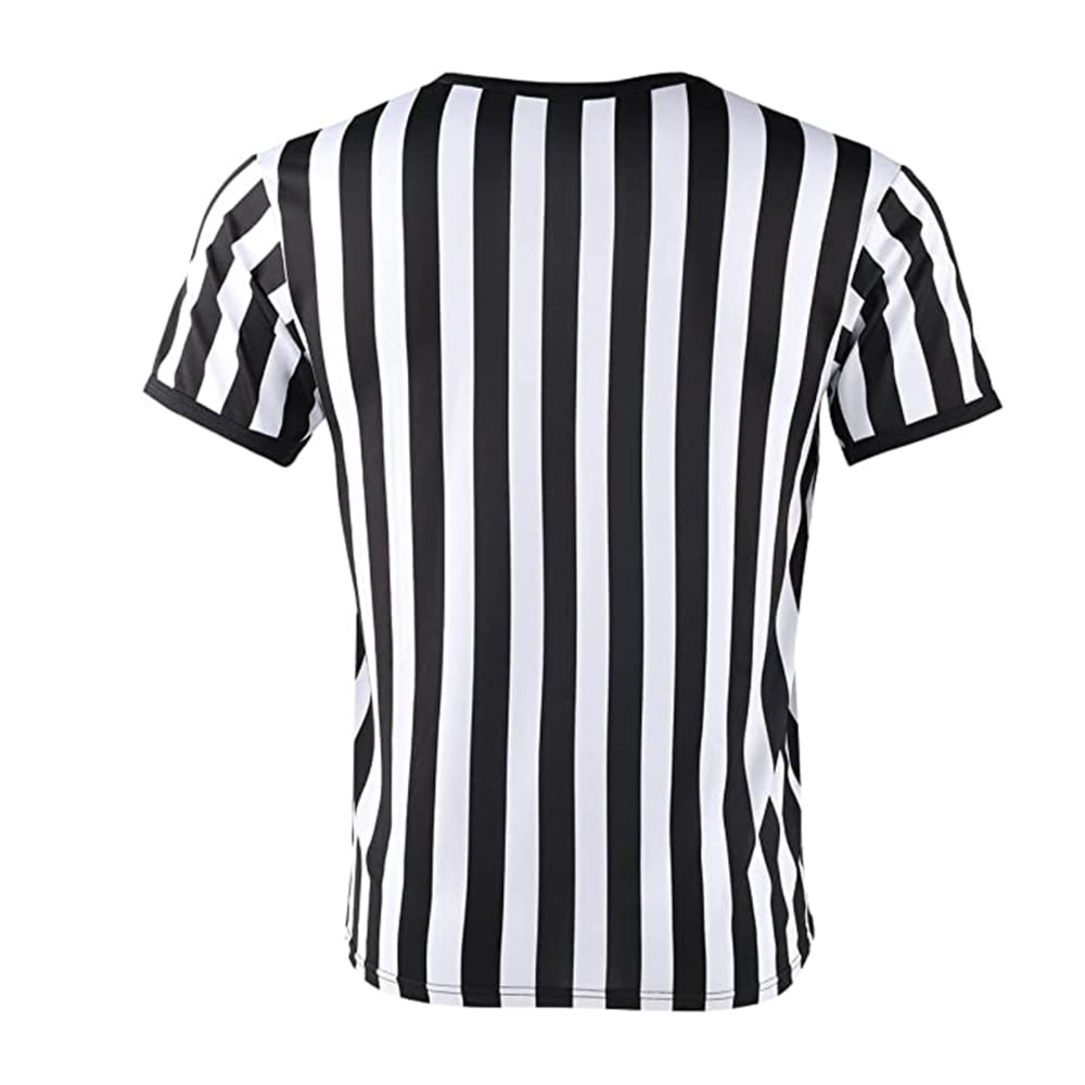 Soccer Referee Costume Jersey Football Shirt Retro Mens Top for ...