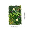 Artificial Hedge Fence Panel, Expandable Faux Leaf Privacy Screen ...