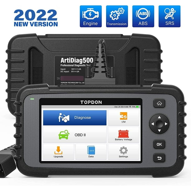 OBD2 Scanner TOPDON ArtiDiag500 Car Diagnostic Scanner Engine ABS SRS ...
