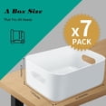 7-Pack 7.2 L Plastic Storage B-ins and Baskets for Efficient Home ...