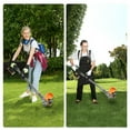 Paddsun Weed Wacker Grass Trimmer, 24V Cordless Weedeater Lightweight ...