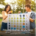 Cipton Connect Four Jumbo Sized Indoor & Outdoor Game for Kids & Adults ...