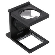 MAXIMIZE 2.75x Power Printer's Magnifier | Dome-Styled with 2" x 1.5 ...