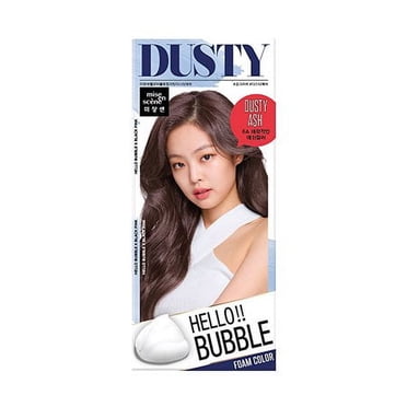 Mise En Scene Hello Bubble Foam Color Easy Self Hair Dye, 6AO Ash Olive ...