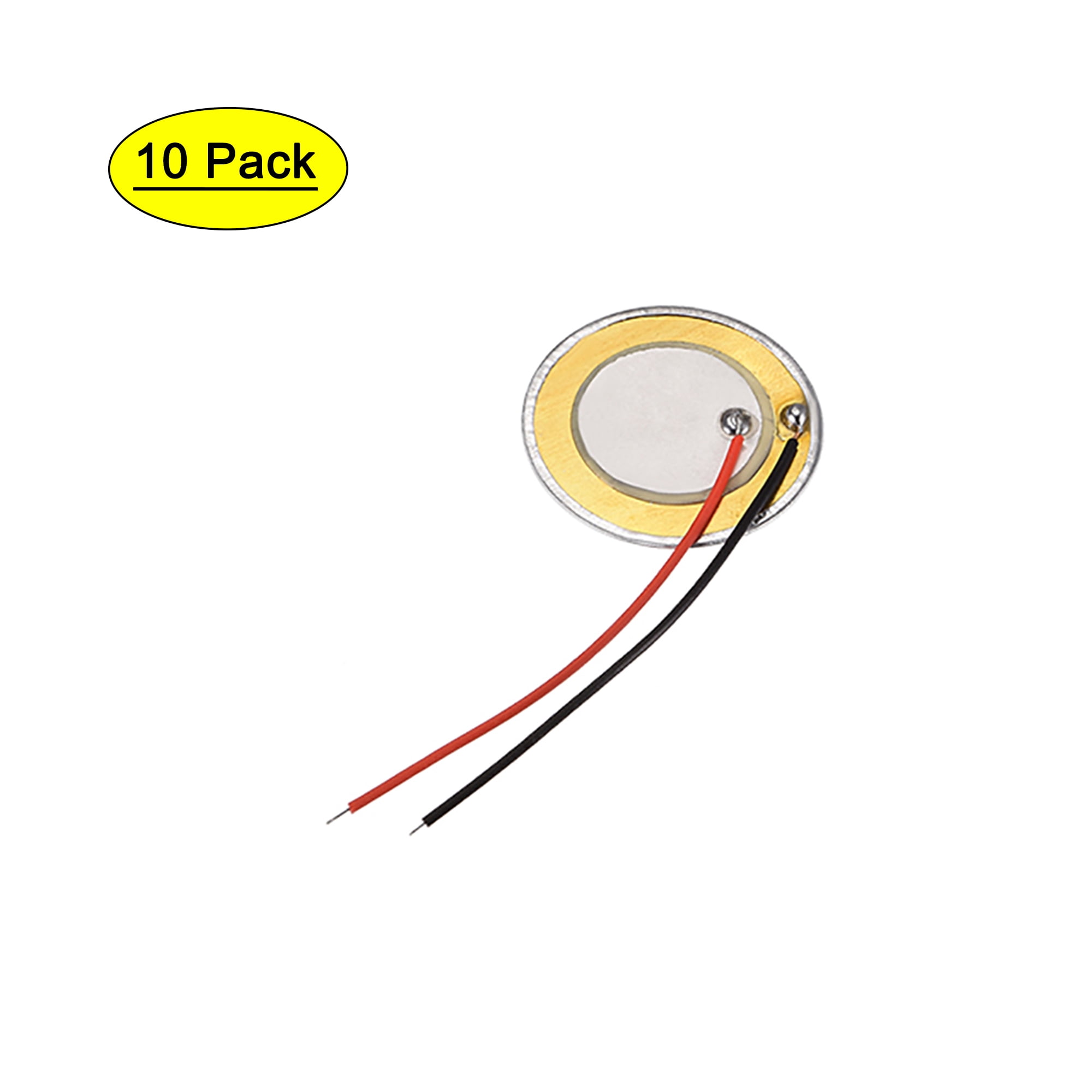 Uxcell 27mm Acoustic Pickup Transducer Microphone Trigger Buzzers Discs ...