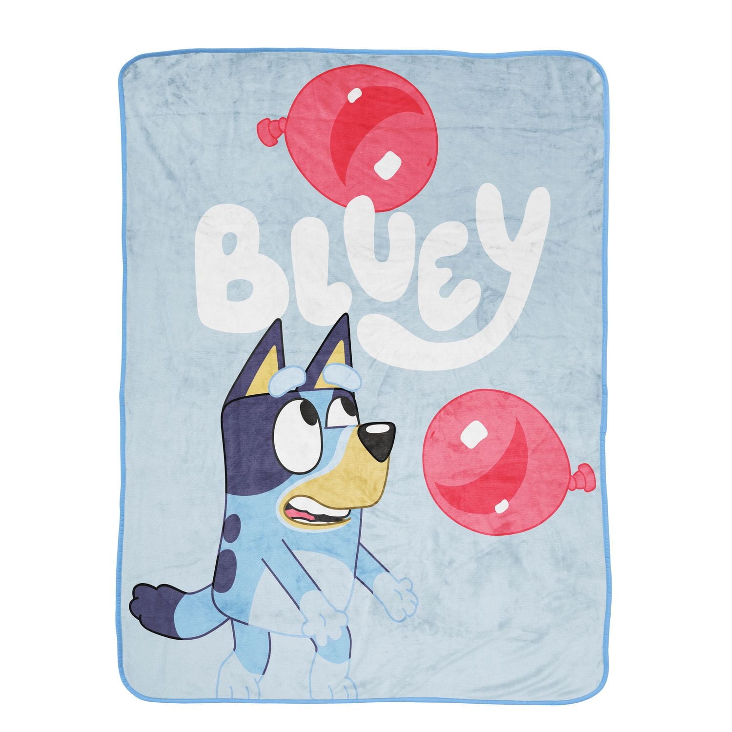 Bluey 'Floating Balloons' Fleece Throw, 46" x 60" - Walmart.ca
