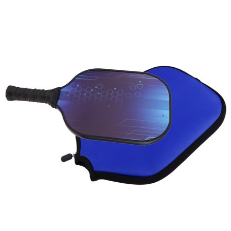 Deluxe Fiber Competition Pickleball Paddle Racket & Cover Sleeve ...