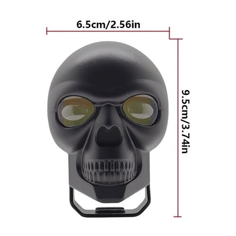 Skull Car Lights 2019 Universal Motorcycle Skull Headlight WITH LIGHT