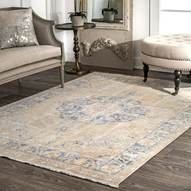 nuLOOM Vintage Donna Floral Rug Area Rug - Walmart.com