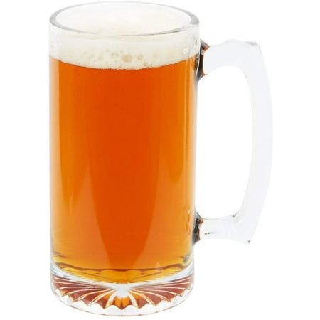Giant Beer Mug Super Mug Stein Thick Glass 26 Ounces Pack Of 2 ...