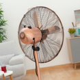 Qunler 18" Digital Oscillating Metal Stand Fan with Remote Control, 3 ...