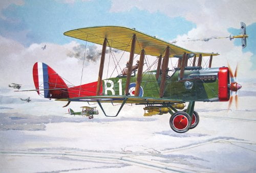 Roden Airco De Havilland Dh4 British Twoseat Biplane Daybomber Airplane ...