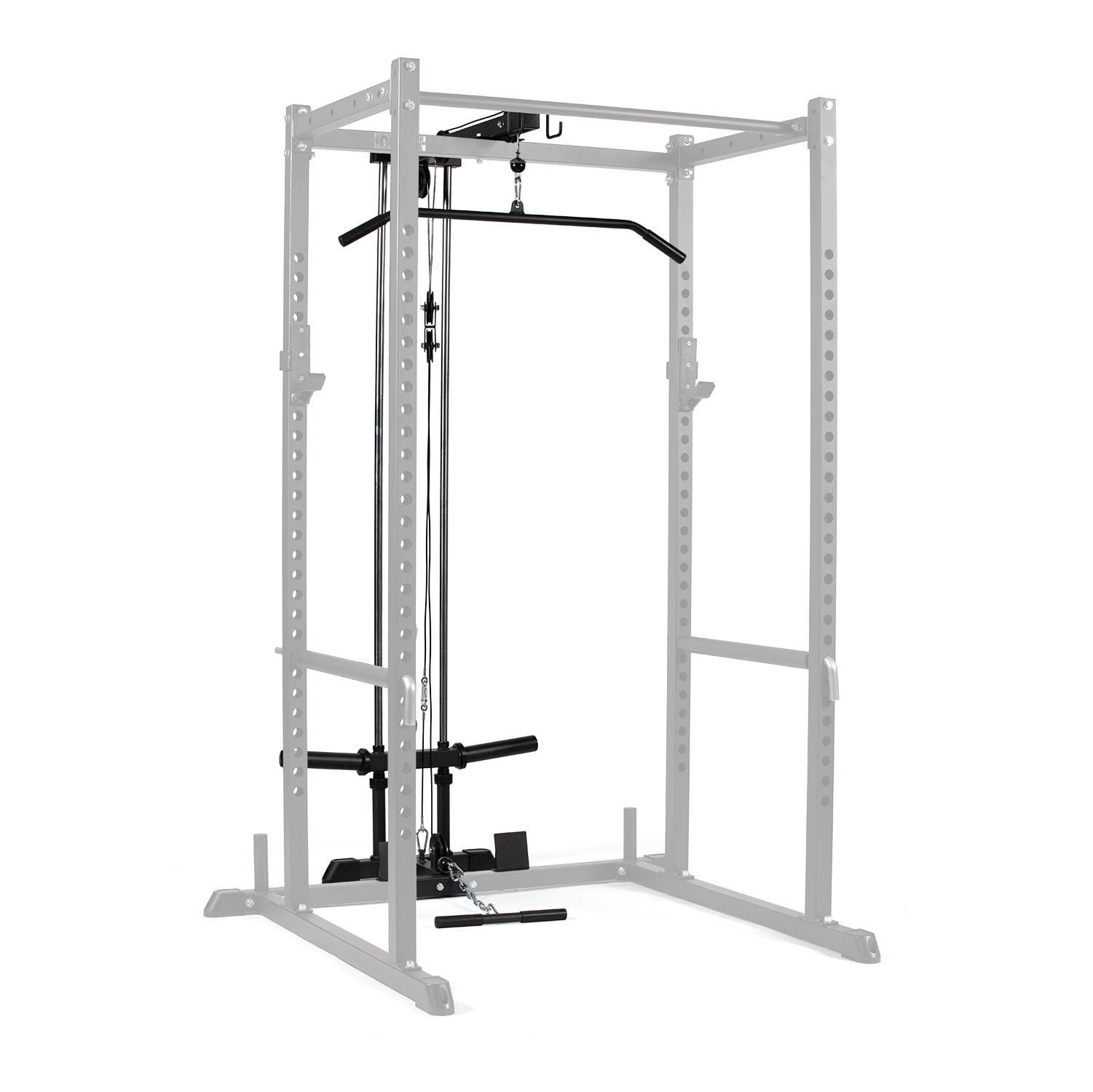 Titan Fitness T-2 Series Lat Tower Power Rack Attachment, 83-in. Height ...