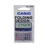 Casio Solar Folding Calculator with 8-Digit Large Display Percent ...