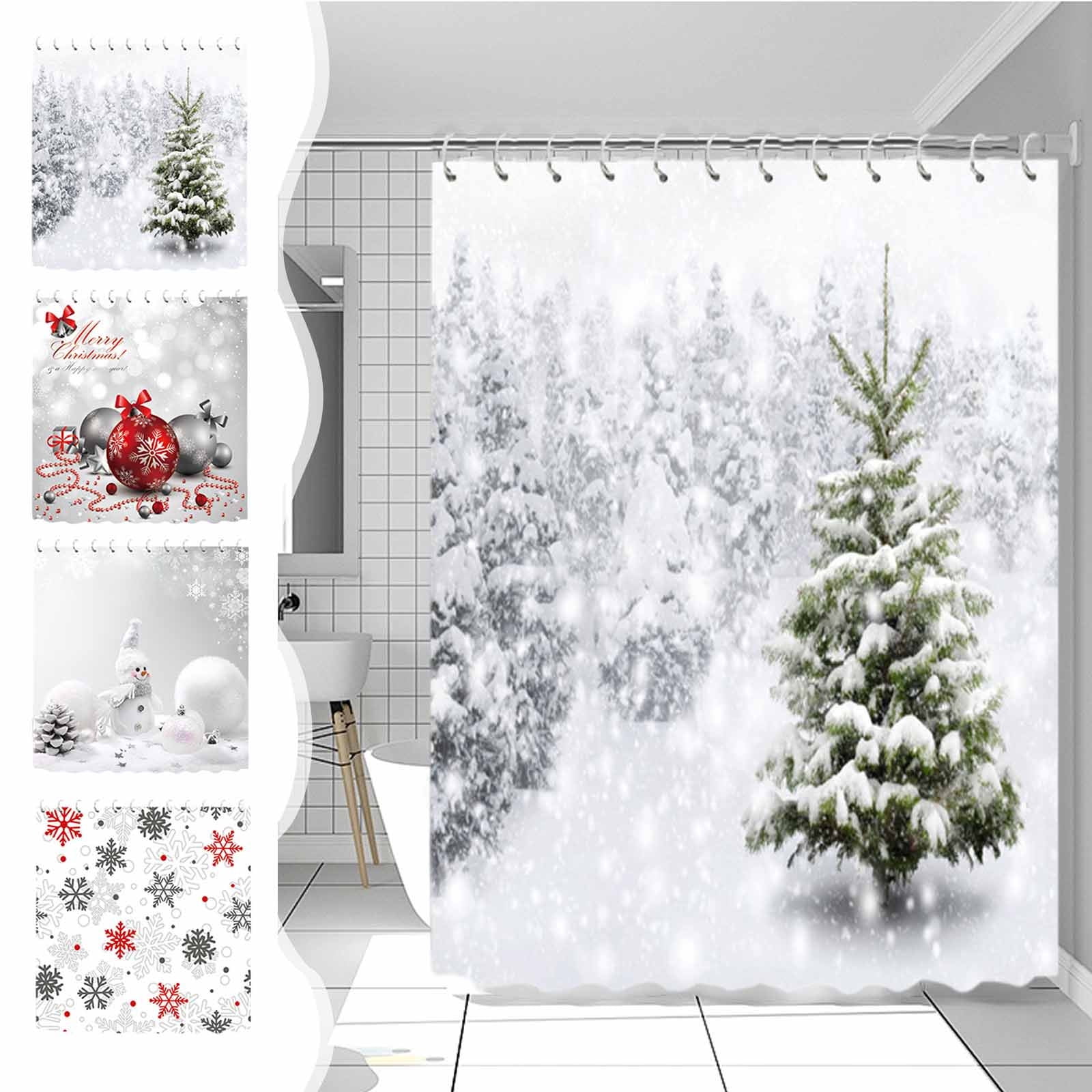 Click here for Sentmoon Fabric Shower Curtain Washable Shower Cur... prices