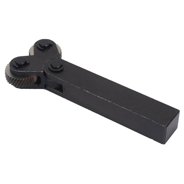 Dual Wheel Knurling Tool Kit 7pcs 0.5mm 1mm 2mm Wheel Linear Pitch ...