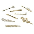 Scunci Mixed Pearl Bobby Pins, Gold, 8 Count - Walmart.com