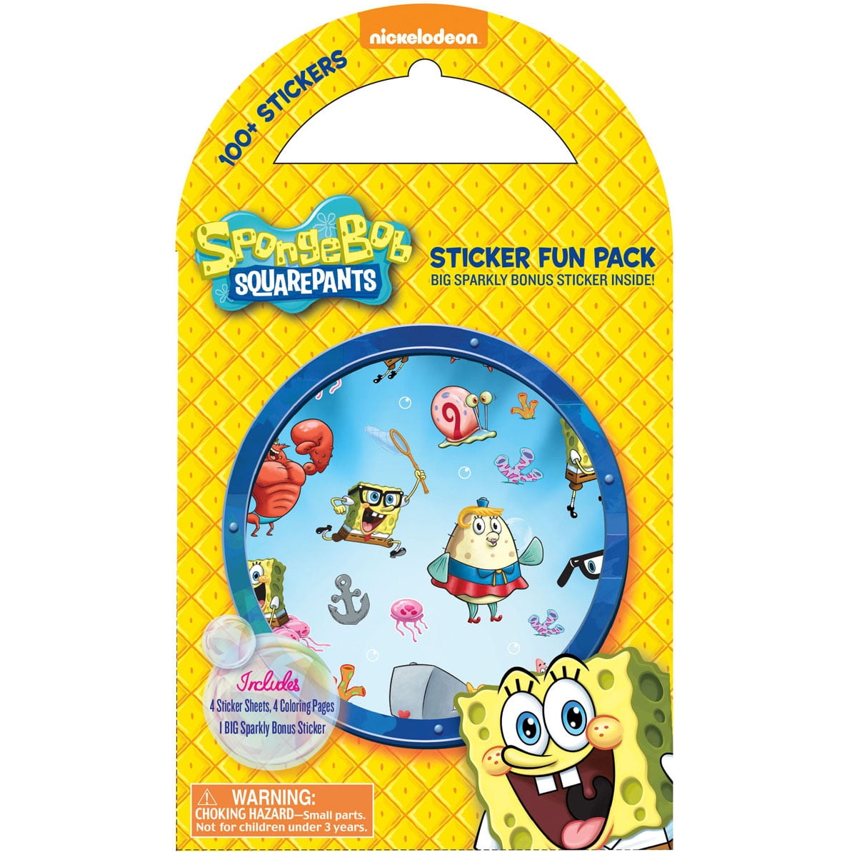 Nickelodeon Sticker Fun Pack-Spongebob - Walmart.com