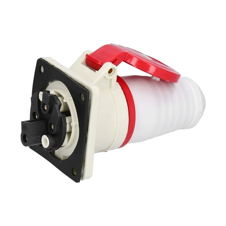 Mgaxyff 4 Pin Power Plug 3 Phase Waterproof Concealed Mount Socket Connector Set 380V‑415V 16A ...