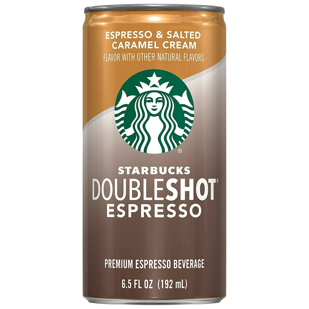 Starbucks Doubleshot Espresso, Salted Caramel, 6.5 fl oz. cans (12 Pack ... Starbucks Doubleshot Espresso, Salted Caramel, 6.5 fl oz. cans (12 Pack ...