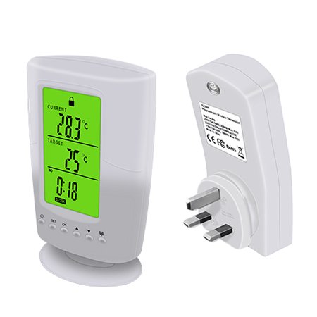 Thermostat Wireless Remote Control Thermostat Socket Heating Cooling ...