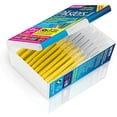 Piksters Pack of 40 Interdental Brushes Size 3, Yellow Handle, Gum ...