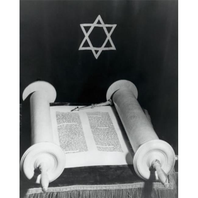 Posterazzi SAL25543557 High Angle View of a Torah Poster Print - 18 x ...