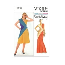 Vogue Sewing Pattern 2040 - 1970s Misses' Front Wrap Dresses by Diane ...