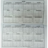 5 Pack Large Print Checkbook Transaction Register, Easy to Fit Inside ...