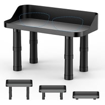 Flymer Elevated Dog Food Bowl Stand - Adjuastable Raised Dog Feeding ...