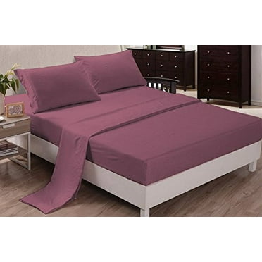 Modern Home Ultra Soft Microfiber Sheet Set, 110 GSM (3 or 4-Piece ...