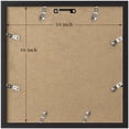 10x10 Picture Frames Set of 9 with Mat for 8x8 Photos or without Mat ...