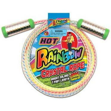 AkoaDa Rainbow Jump Ropes Kids Jumping Ropes Skipping for Girl or Boy ...
