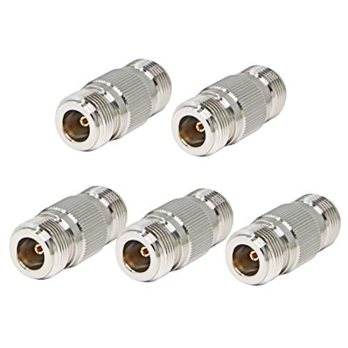 N Female to N Female,2-Pack N Barrel Connector Coupler Adapter, 50 Ohm ...
