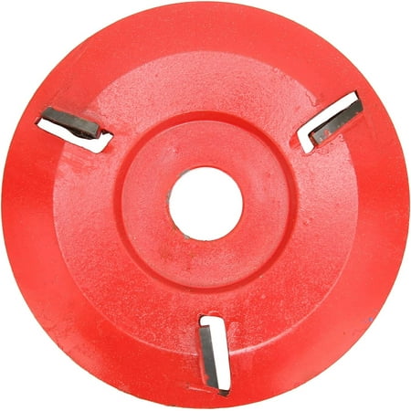 Wood Carving Disc 3 Teeth Wood Polishing Shaping Disc Red Curved Wood ...
